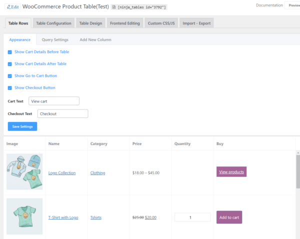 The Easiest Way to Create WooCommerce Product Table(3 Steps)