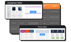 Ninja Tables Features | WordPress Table Builder