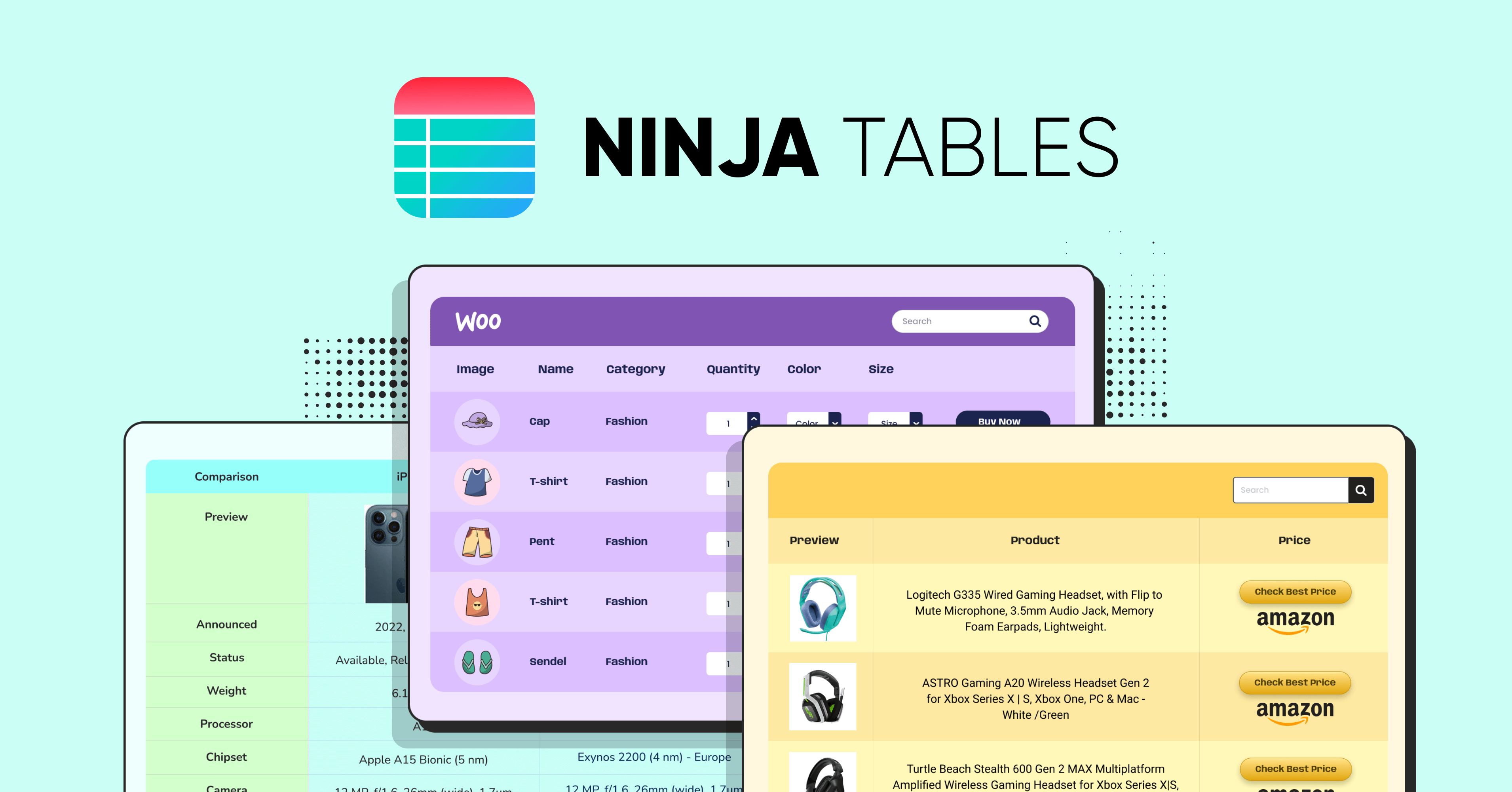 Ninja Tables The Best WordPress Table Plugin