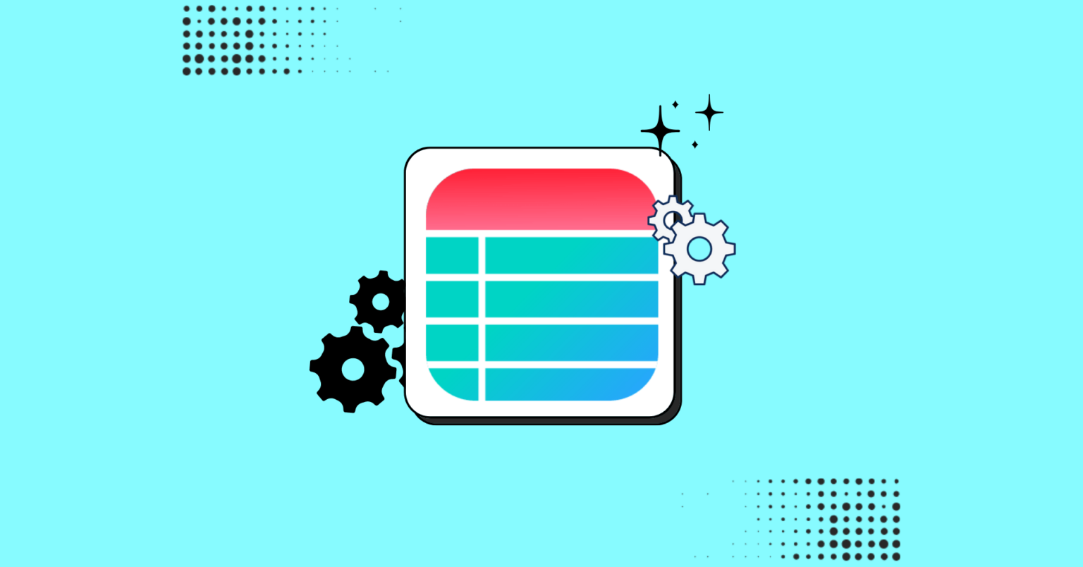 How To Design a Table the Right Way: 14 Table Design Tips