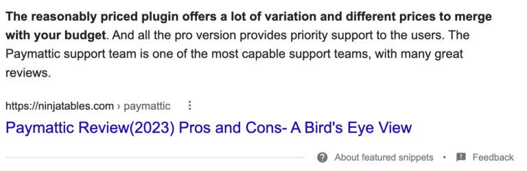 How to Get Rich Snippets in SERP with SEO Friendly Tables