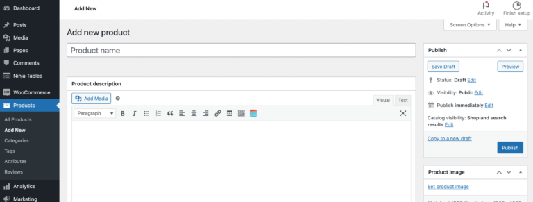 How to Integrate WooCommerce with Ninja Tables | 4 Easy Steps