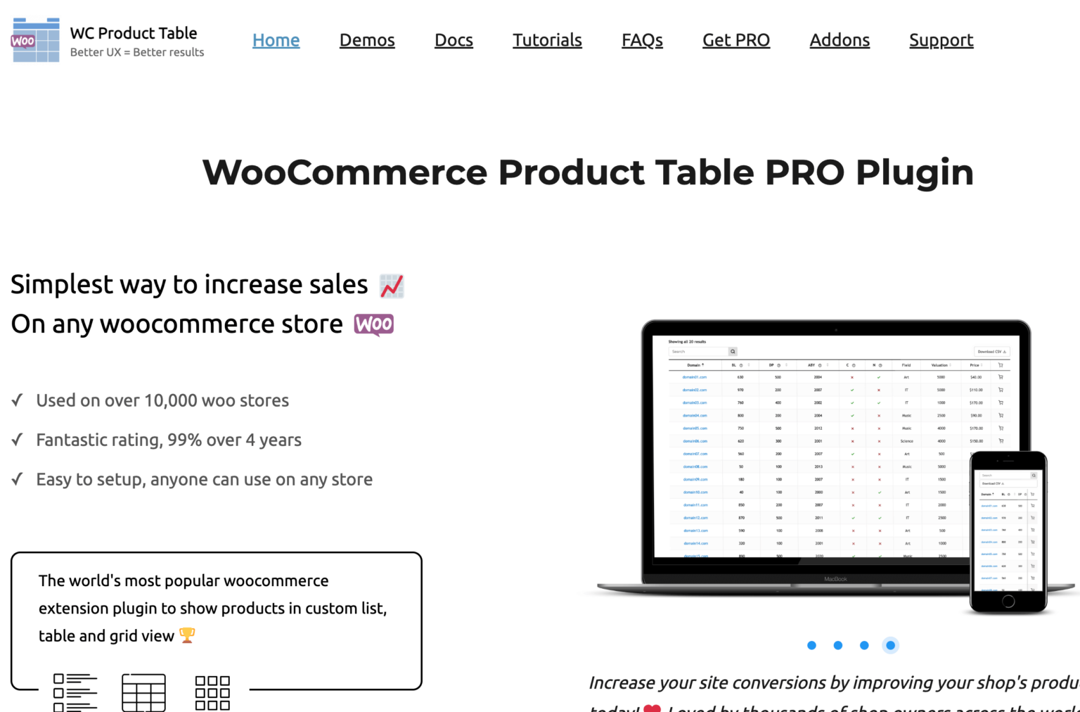 5 Best Woocommerce Table Plugins For Woo Stores 2025