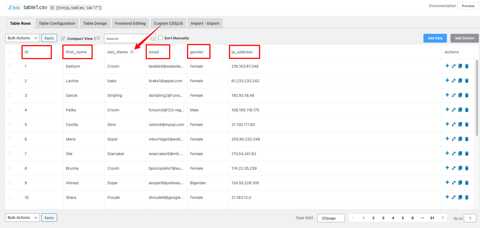Import Csv File To An Existing Table