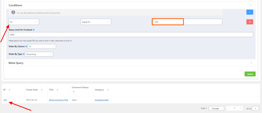 WP Posts Table - Ninja Tables