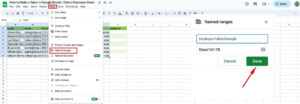 How to Make a Google Spreadsheet Table (Step By Step Guide)