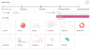 Getting Started with Ninja Charts : WordPress Charts Plugin