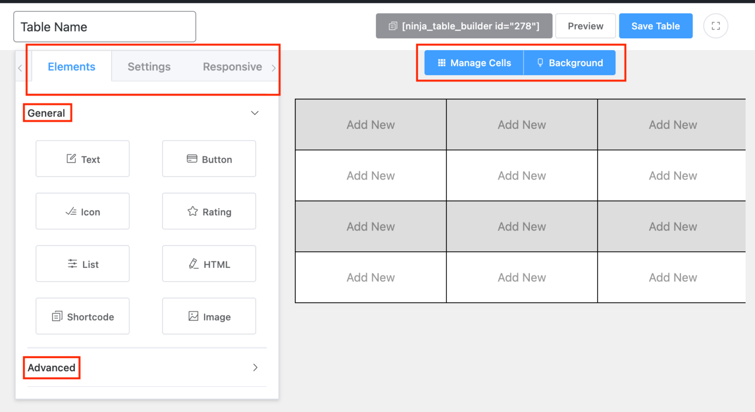 Create Your First Drag and Drop Table with Ninja Tables