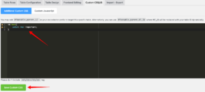 Advanced Table Column Settings - Ninja Tables Columns