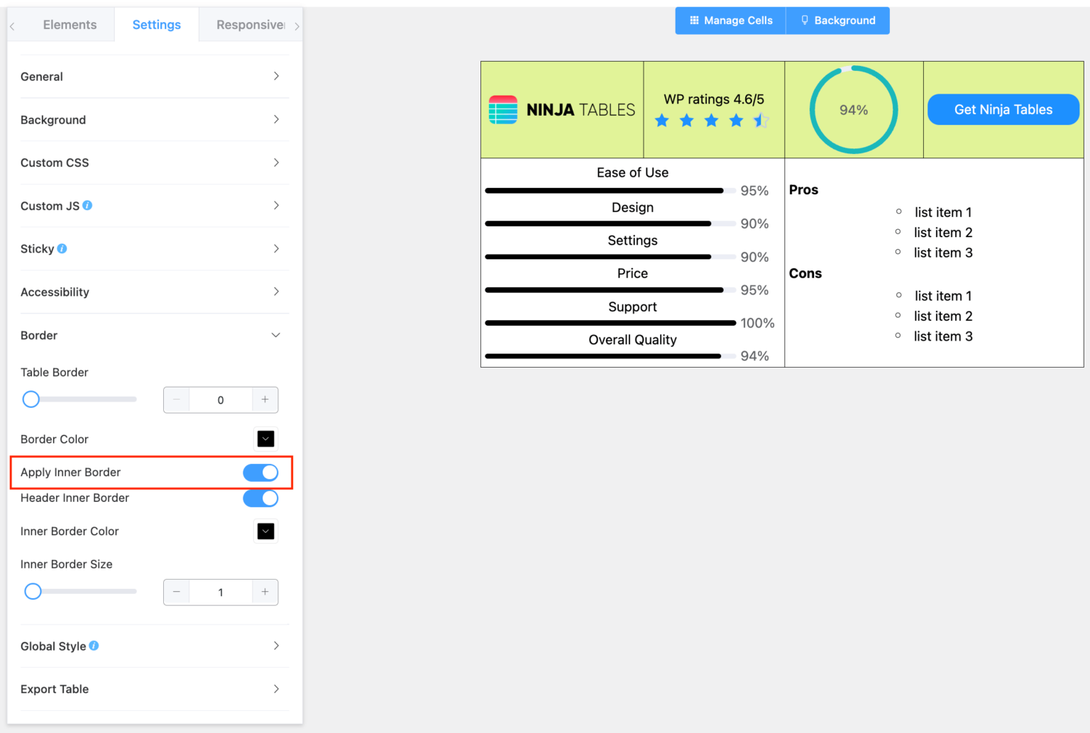 How to Create a Product Review Table?