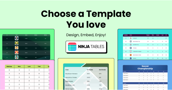 50+ Free Table Templates for WordPress Ready to Use
