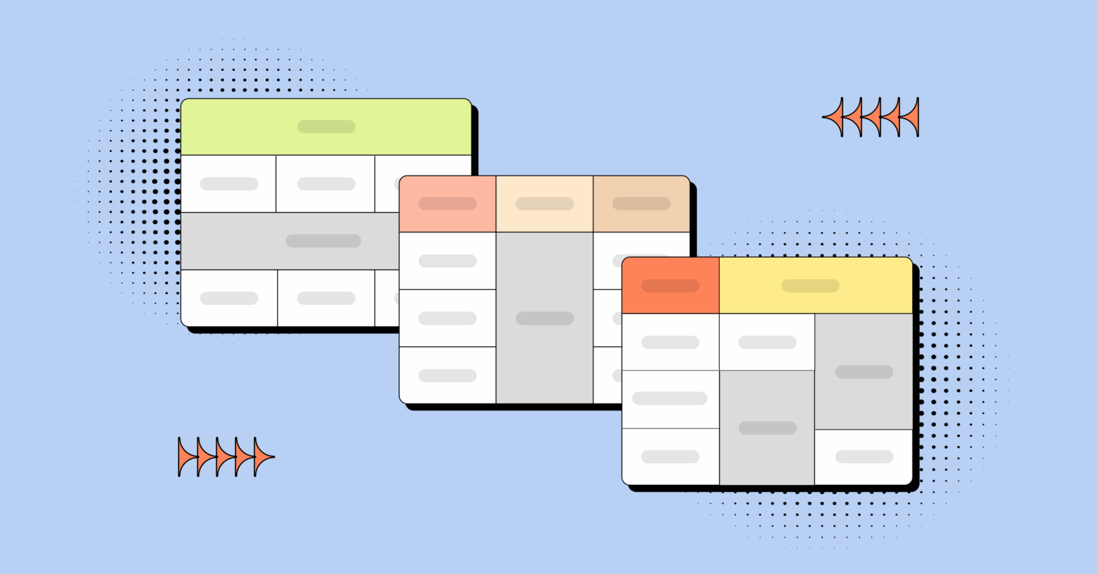 How To Design a Table the Right Way: 14 Table Design Tips